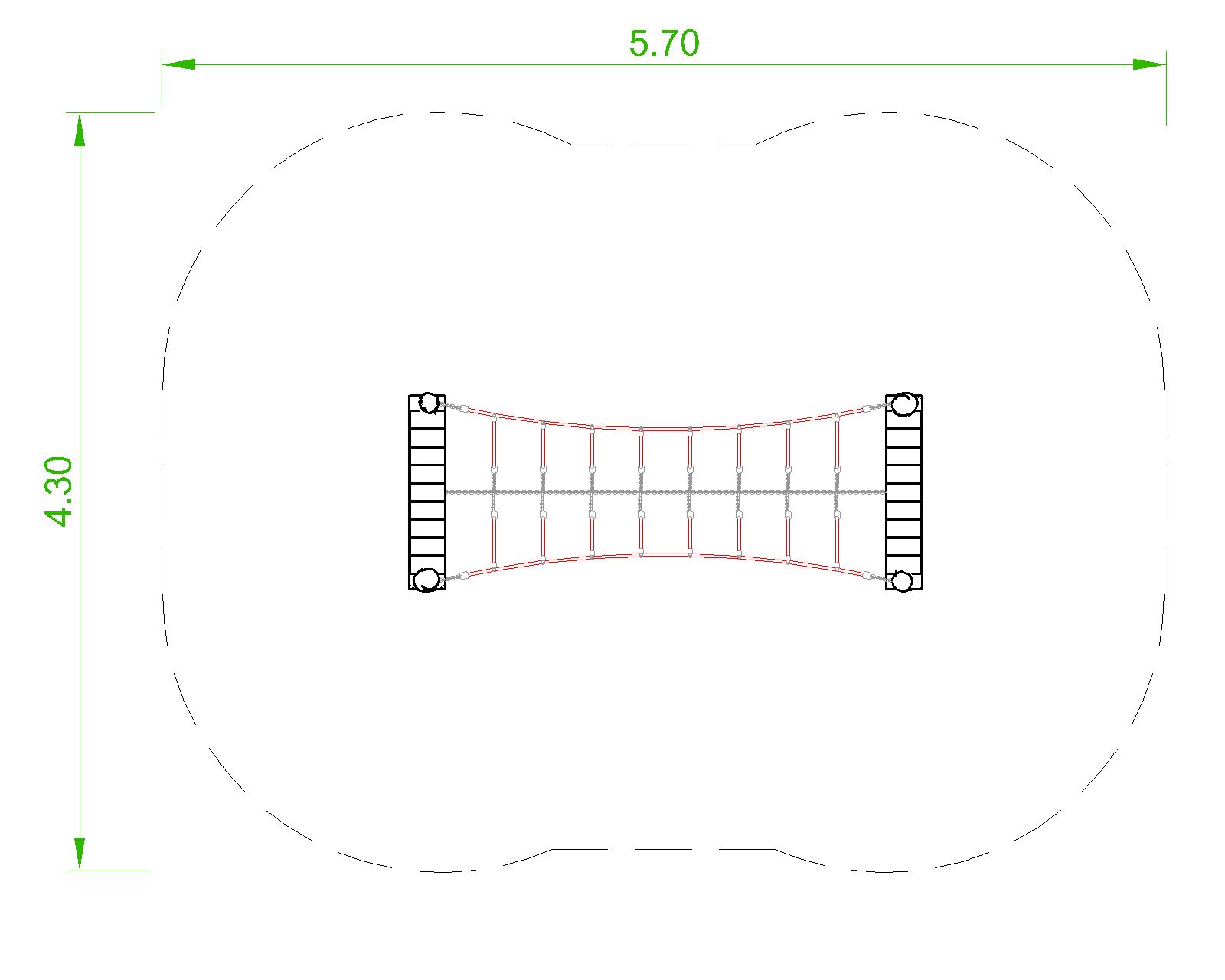 Chain Bridge - 2.202 | The Children's Playground Company