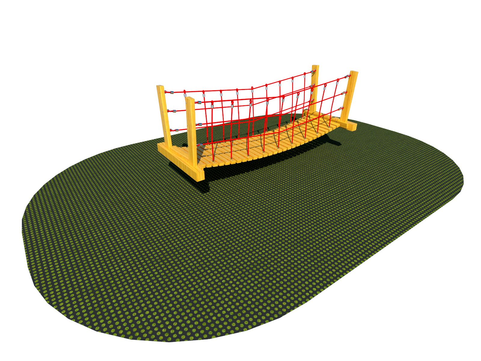 Balancing net bridge | The Children's Playground Company