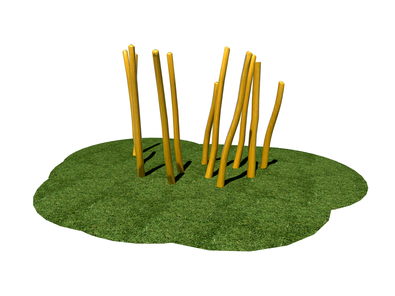 Log labyrinth | The Children's Playground Company