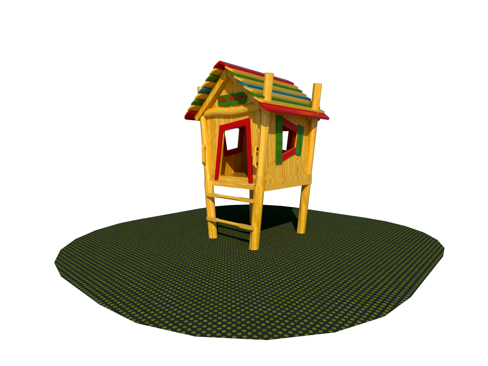 Playhouse on stilts | The Children's Playground Company