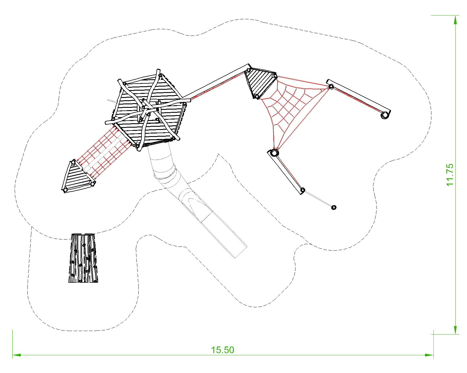 Multi Unit Croom | The Children's Playground Company