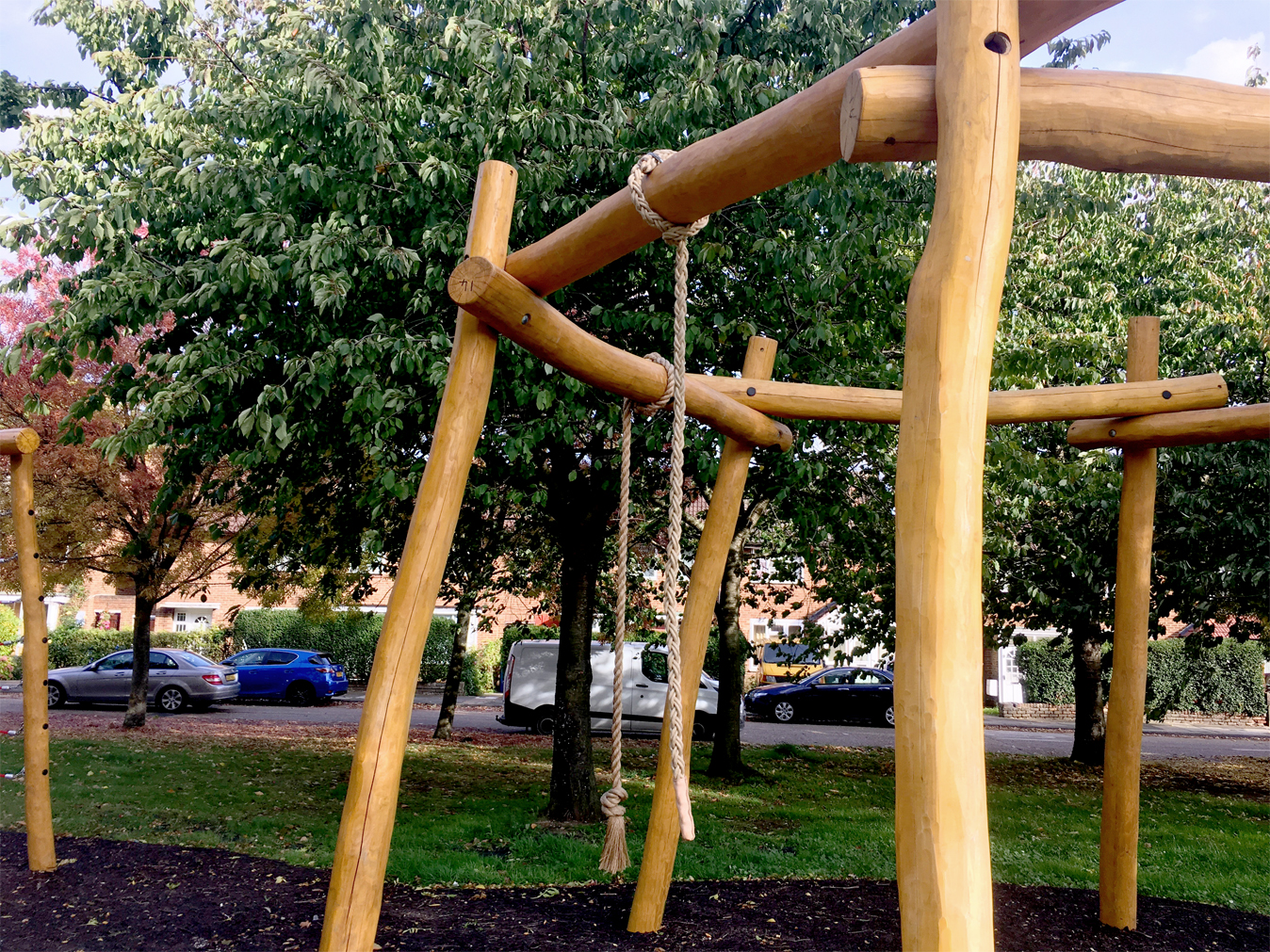 Climbing Rope Unit, 6-cornered | The Children's Playground Company