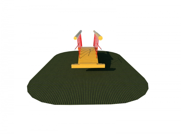 Balancing Bow bridge | The Children's Playground Company