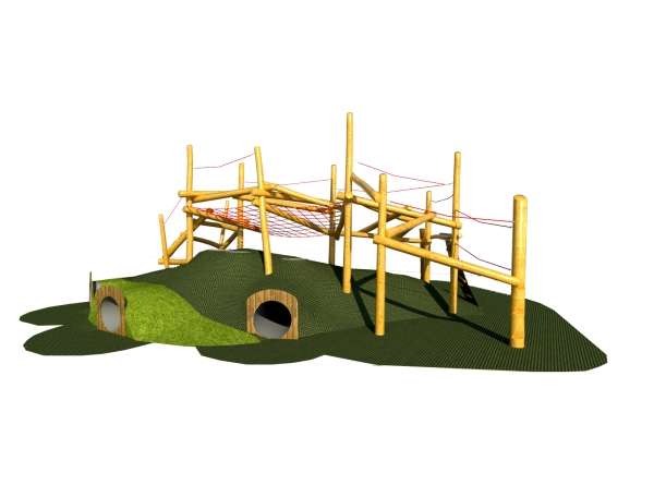 Climbing Structure “Ealing” | The Children's Playground Company