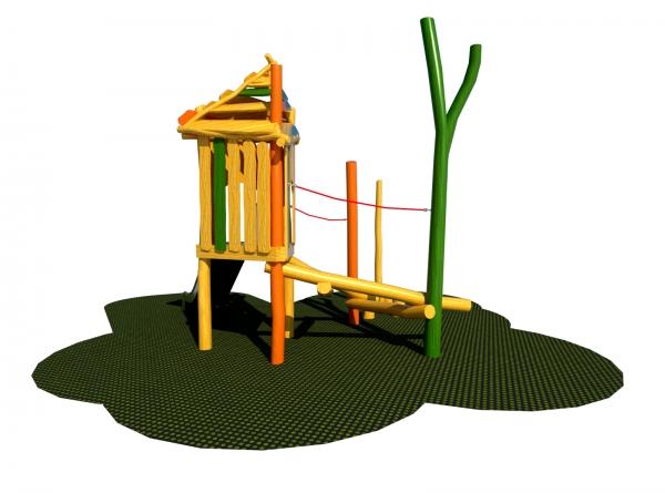 Stiltshouse for small children Poplar | The Children's Playground Company