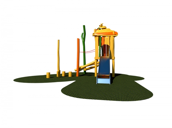 Stiltshouse for small children Poplar | The Children's Playground Company