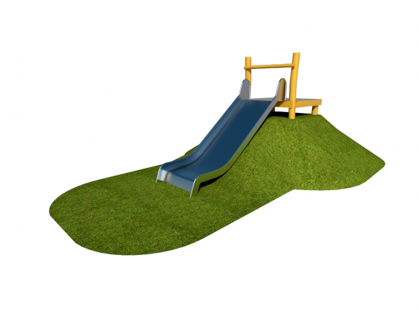 Platform for wide slide, width 1.0 m | The Children's Playground Company